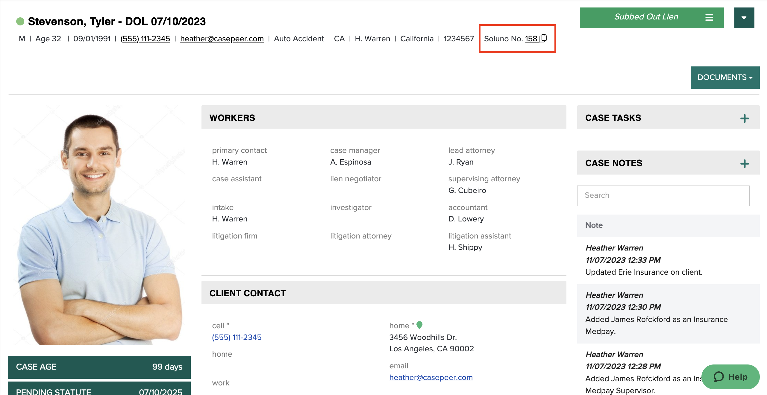 Connect an Exisitng Soluno Casefile – CASEpeer