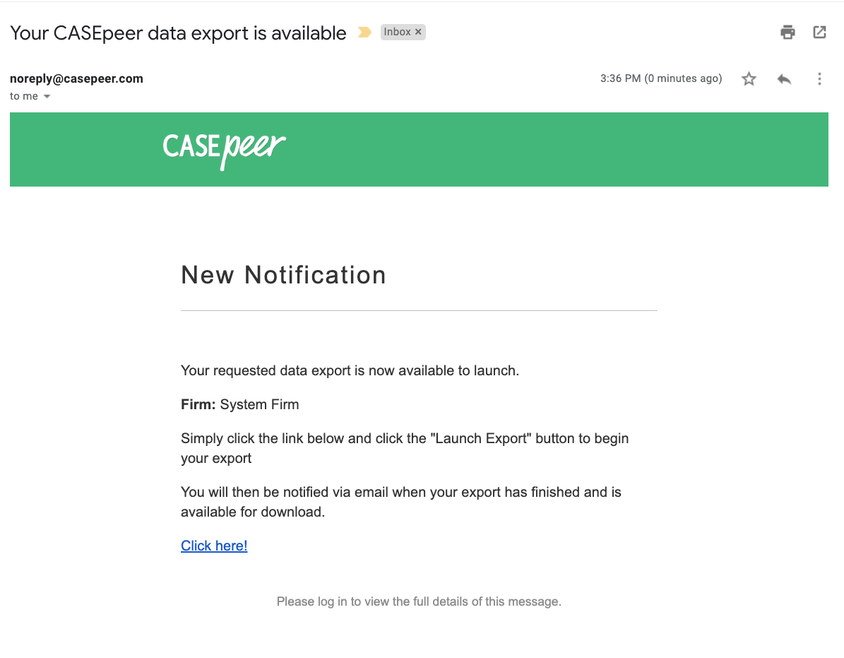 Export All Firm Data – CASEpeer