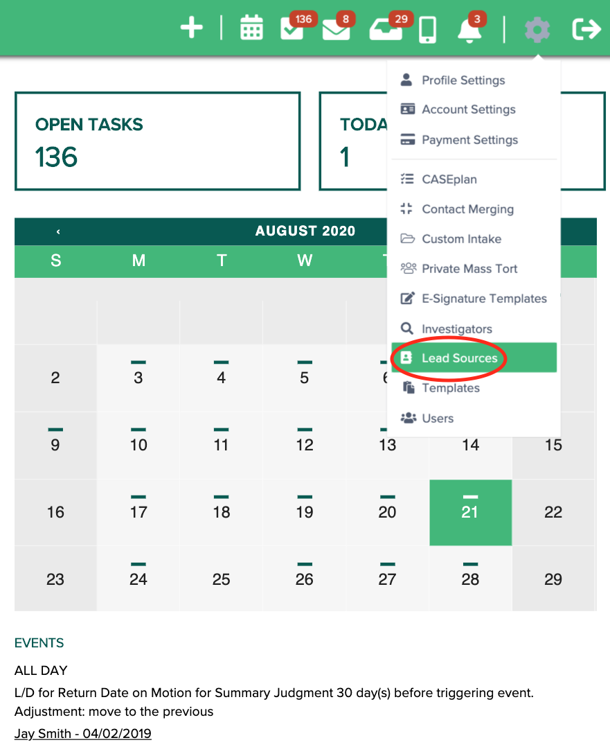 Merge a Source Type or Detail – CASEpeer