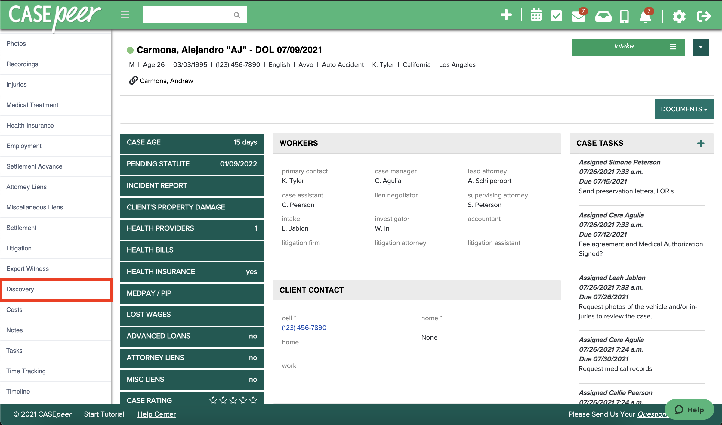Delete a Discovery Response – CASEpeer