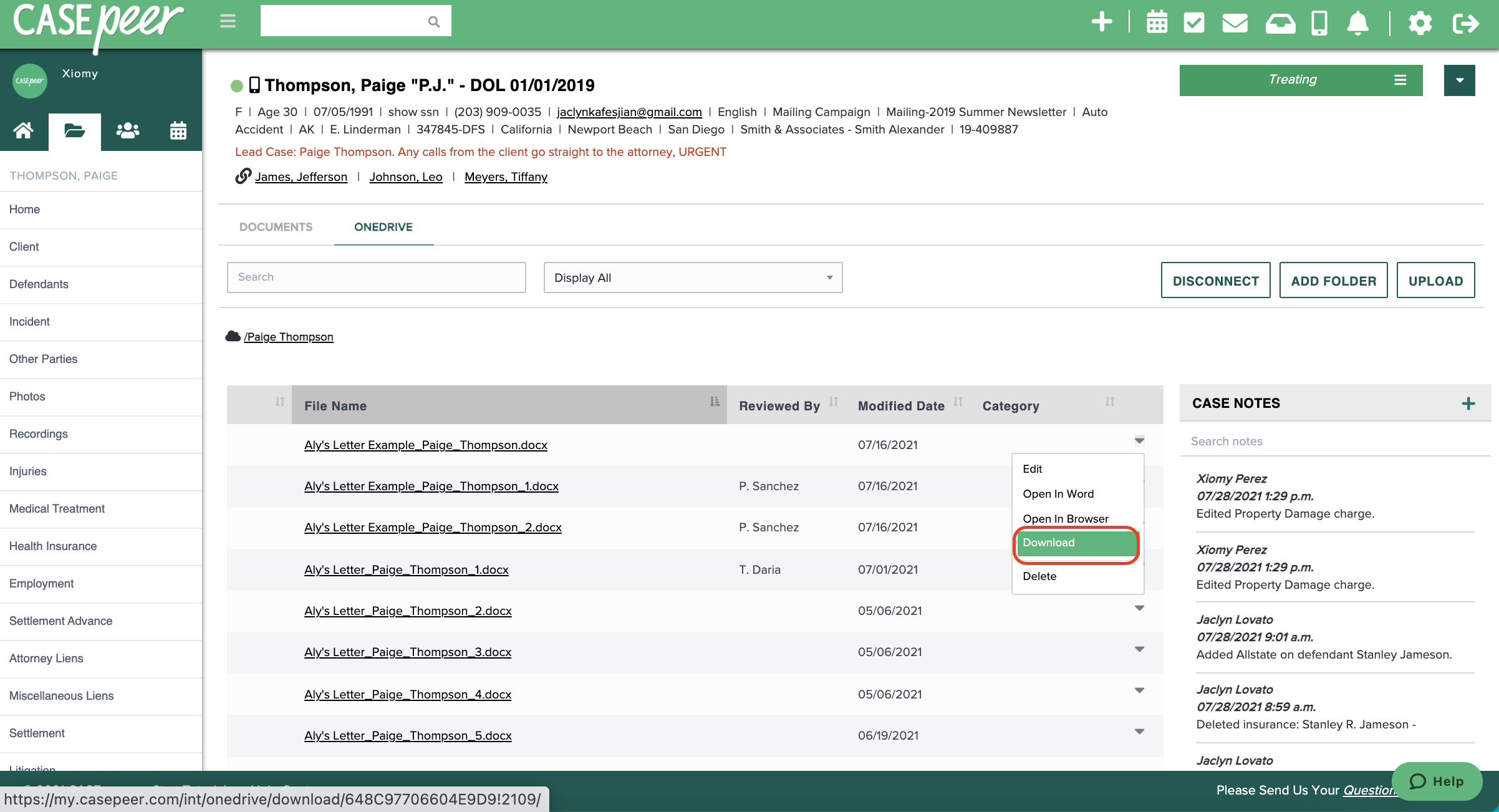 Download a Document – CASEpeer