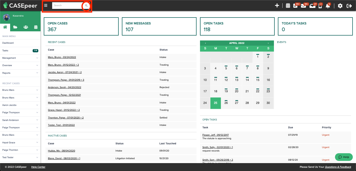 Delete a Case – CASEpeer